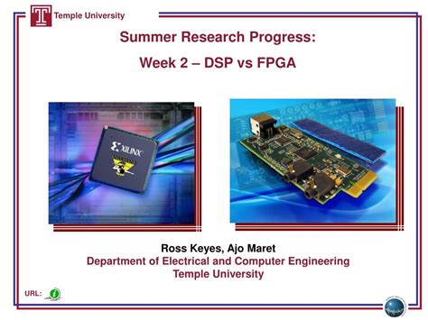 PPT Summer Research Progress Week 2 DSP Vs FPGA PowerPoint Presentation ID 6414848