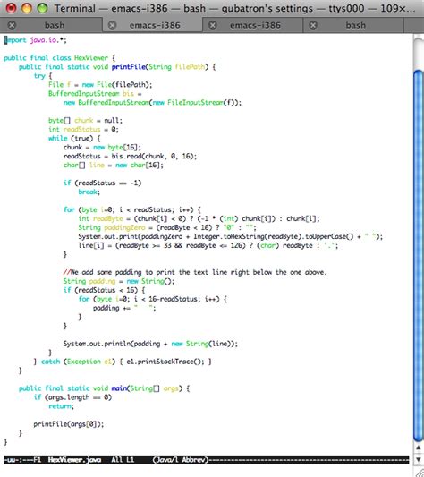 How To Make A Quick Dirty HexViewer Updated Gubatron