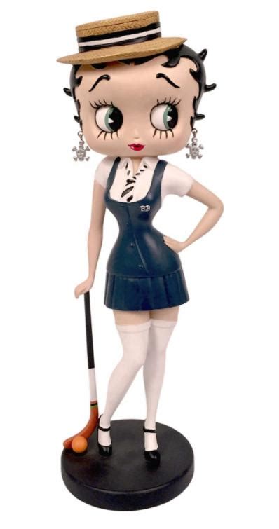Betty Boop Golfeuse Art Deco Design Magasin En Ligne