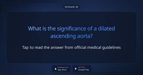 What Is The Significance Of A Dilated Ascending Aorta