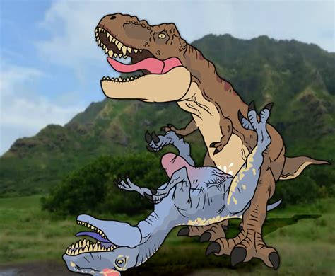 Rule 34 Allosaurus Anthro Blue Skin Brown Skin Claws Cum Cum Inside