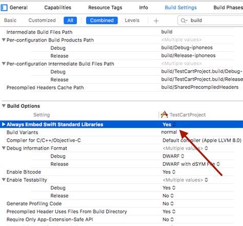Ios Dyld Library Not Loaded Rpath LibswiftCore Dylib Image Not Found Stack Overflow
