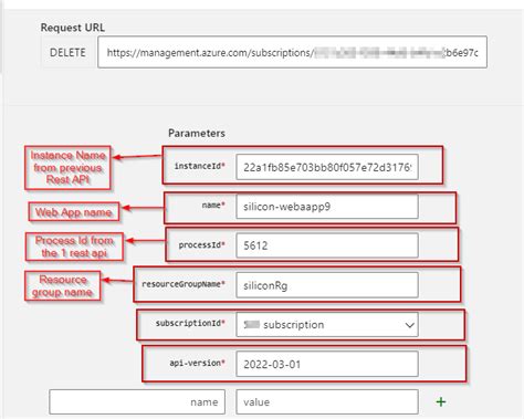 deleting azure app service instance via api error 429 too many
