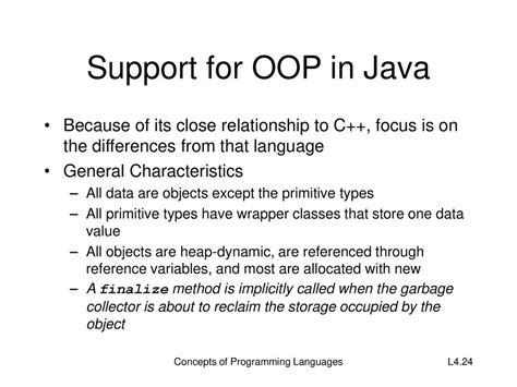 Lecture 10 Concepts of Programming Languages - ppt download