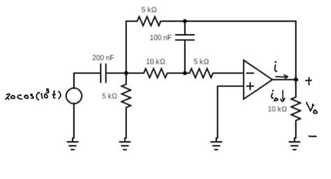 Solved What Is The Value Of I And V Output Chegg Com