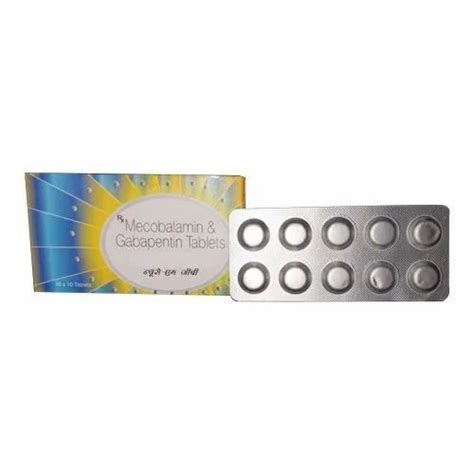 Mecobalamin And Gabapentin Tablets For Clinic At Rs 1580 Box In Baddi