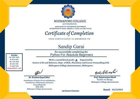 sandip garai on linkedin python certification techeducation