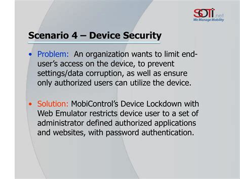 PPT MOBILE DEVICE MANAGEMENT PowerPoint Presentation Free Download ID 3001762