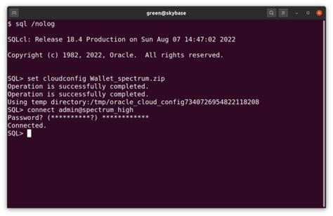 Connecting To An Autonomous Database In The Oracle Cloud The Anti Kyte