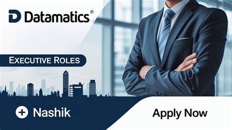 Executive Role At Datamatics In Nashik 1 Years Experience