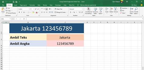 Pisahkan Teks Dan Angka Ini Caranya