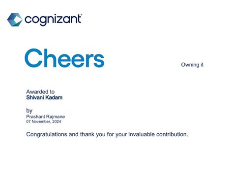 Shivani Kadam On Linkedin Recognition Gratitude Careergrowth Recognition Award Grateful