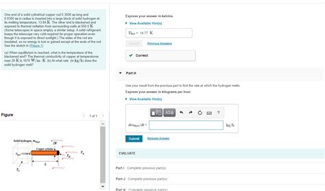 Solved Answer Part H Pls I Believe The Formula To Solve Chegg Com