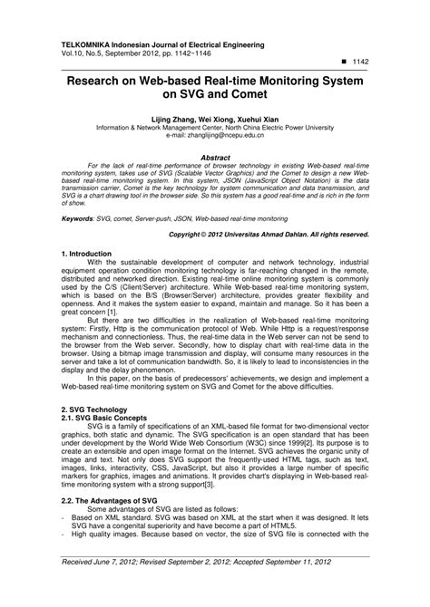 pdf research on web based real time monitoring system on svg and comet