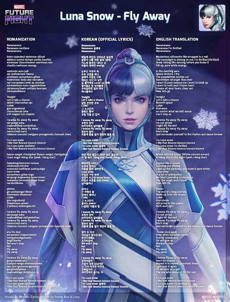 Marvels K Pop Super Hero Luna Snows Fly Away Digital Release Now