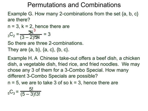 5 5 permutations and combinations ppt free download