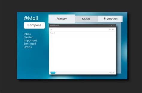 2000 Email Inbox Background Stock Illustrations Royalty Free Vector