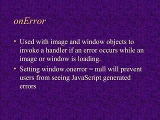 Learn Javascript Easy Steps PPT