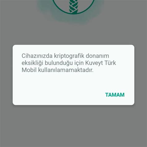 kuveyt türk mobil uygulama sorunu sürekli tekrarlayan erişim problemi