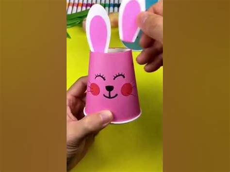 Зайчик зі стаканчика - YouTube