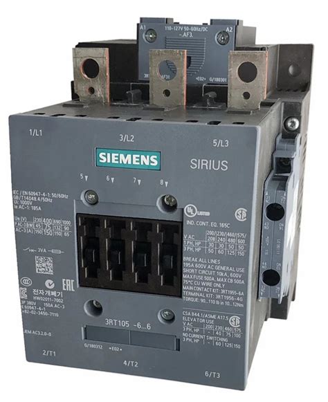 3 Pole Siemens Power Contactor 9 Amp 24v 110 V 230v At ₹ 800piece