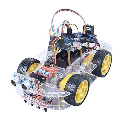 Roboter Auto Starter Kit Für Arduino Vorbau Hindernisvermeidung