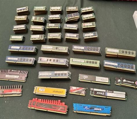 Assorted Ram Memory Sticks Ddr2 And Ddr3 1gb 2gb 4gb Lot Of 304 Ebay