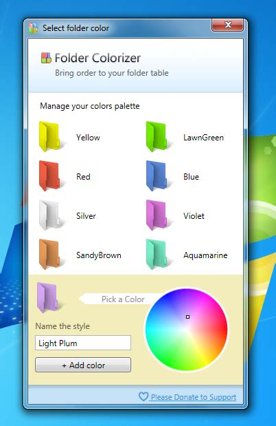 Change Folder Color Software Tricks