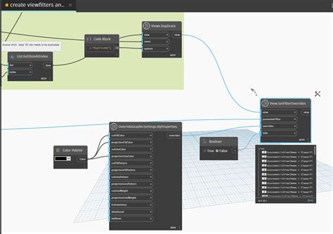 Create Viewfilters Duplicate 3d Views And Apply Created Filters