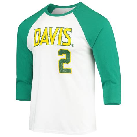 Mens Athletics Khris Davis White Player Money Raglan 34 Sleeve T Shirt