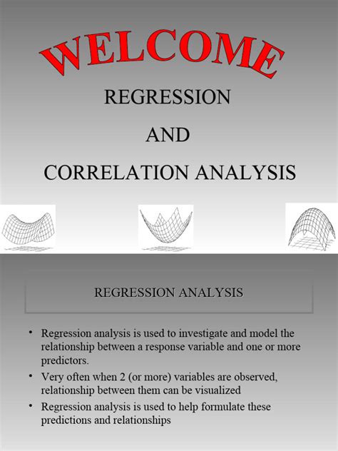correlation n regression pdf linear regression regression analysis