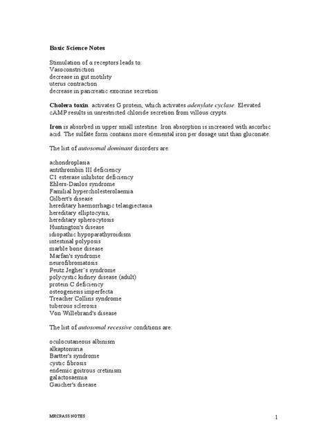 Pdf Basic Science Notes For Mrcp Dokumen Tips