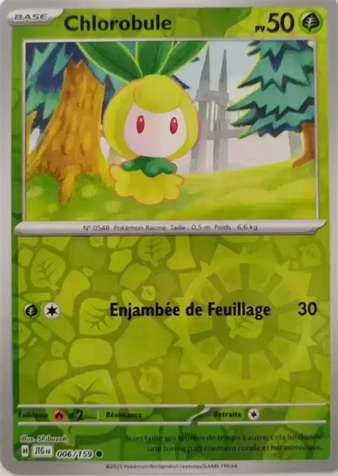 Chlorobule Reverse Carte Pokémon 006159 Aventures Ensemble Jtgfr