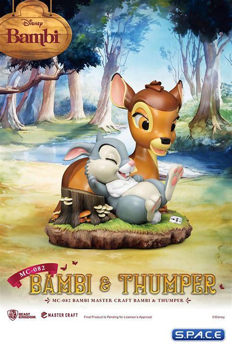 Bambi And Thumper Master Craft Statue Disney