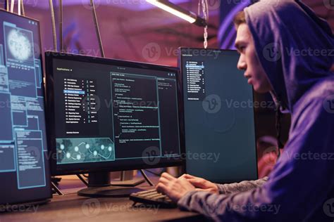 Asian Hacker Using Ransomware To Attack Server And Cracking Password Internet Scammer In Hood