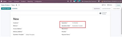 Setting In Odoo 16 Sales Odoo V16 Enterprise Edition Book