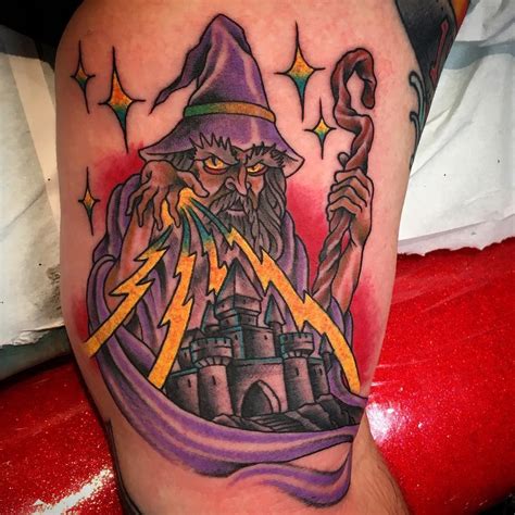 Wizard Face Tattoos