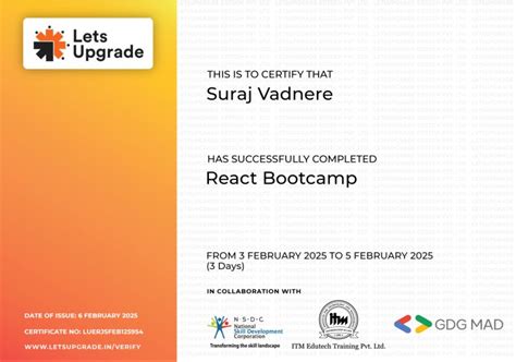🚀 leveling up my react game suraj vadnere
