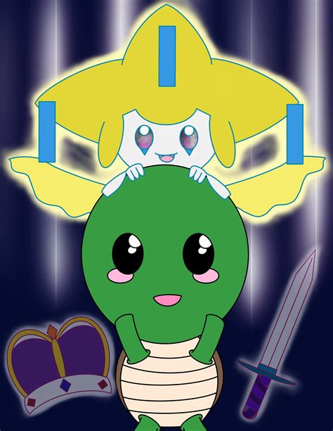 My Oc Tim Burtle And Jirachi Rpokemon