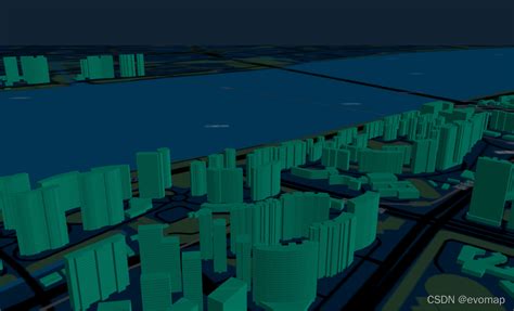 three js webgl 展示城市建筑 three js 生产城市白模 csdn博客