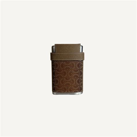 Vegan Leather Flask — Lucca