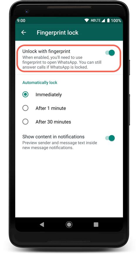 Guide Protect Your Whatsapp Chats Using Fingerprint Scanner