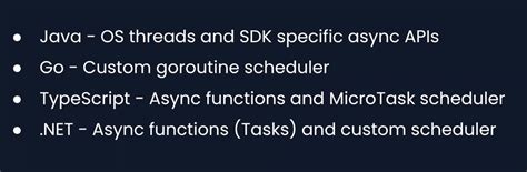 [ documentation request ] compare sdks · issue 1865 · temporalio