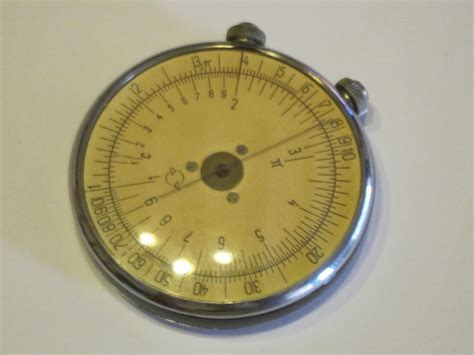 My Russian Kl 1 Circular Slide Rule And A Small
