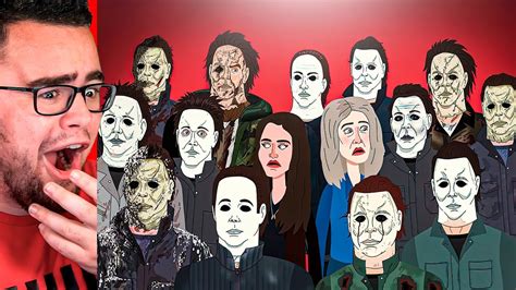 Reacting To Evolution Of Michael Myers 1978 2022 Youtube