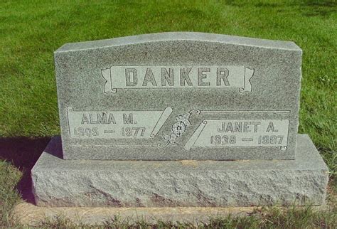 Janet Anna Danker Find A Grave Memorial
