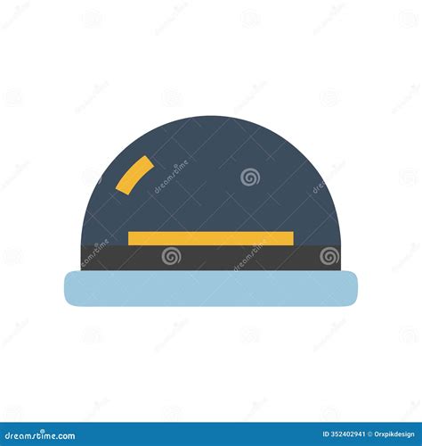 Ridge Cap Symbol For Roofing Applications Stock Illustration