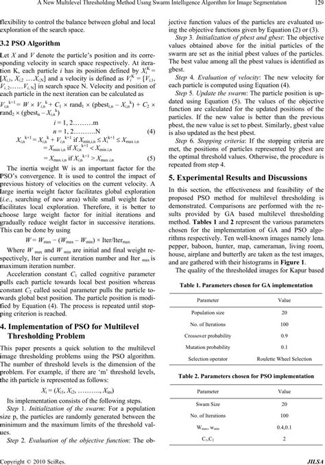 A New Multilevel Thresholding Method Using Swarm Intelligence Algorithm