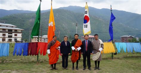 국민체육공단 부탄에 작은체육관 건립 통한 스포츠한류 개척