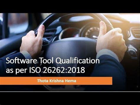 lazhar dhib on linkedin software tool qualification as per iso 26262 2018